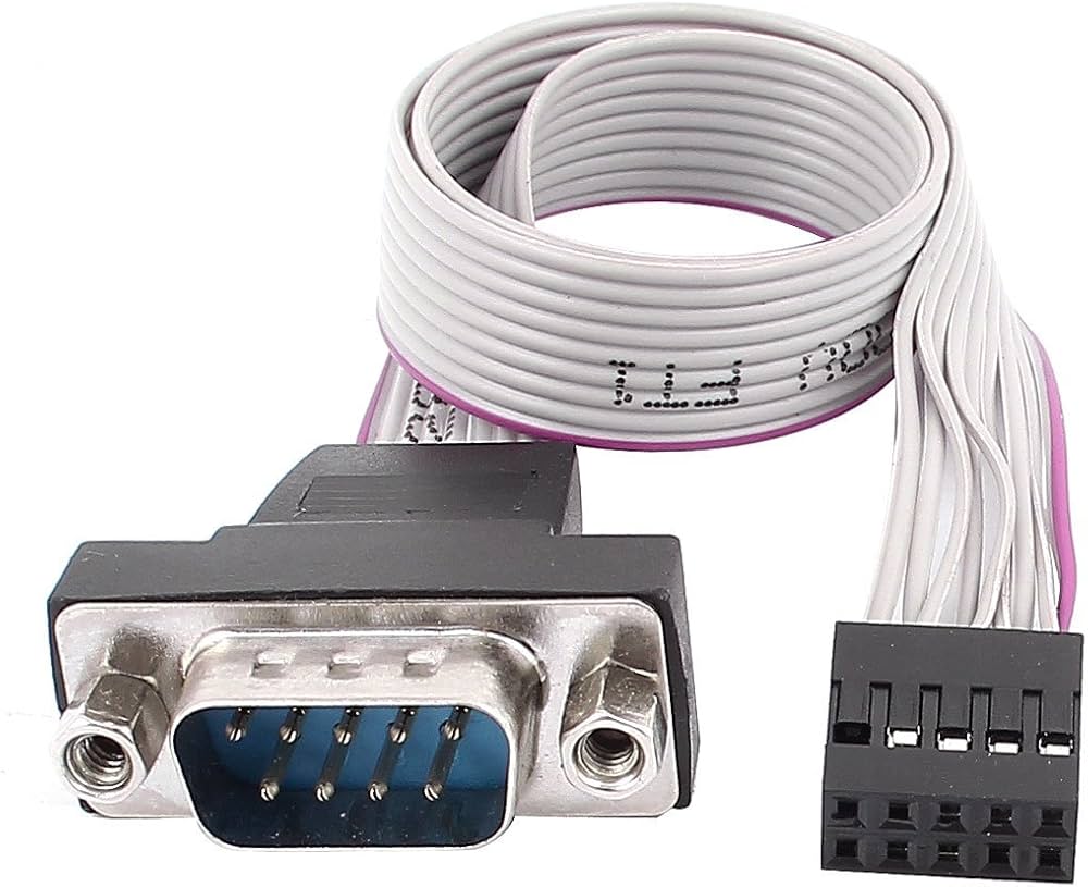 HP 29-33942-01 | RS-232 Ribbon Cable Has DB9 Connector and Ribbon ...