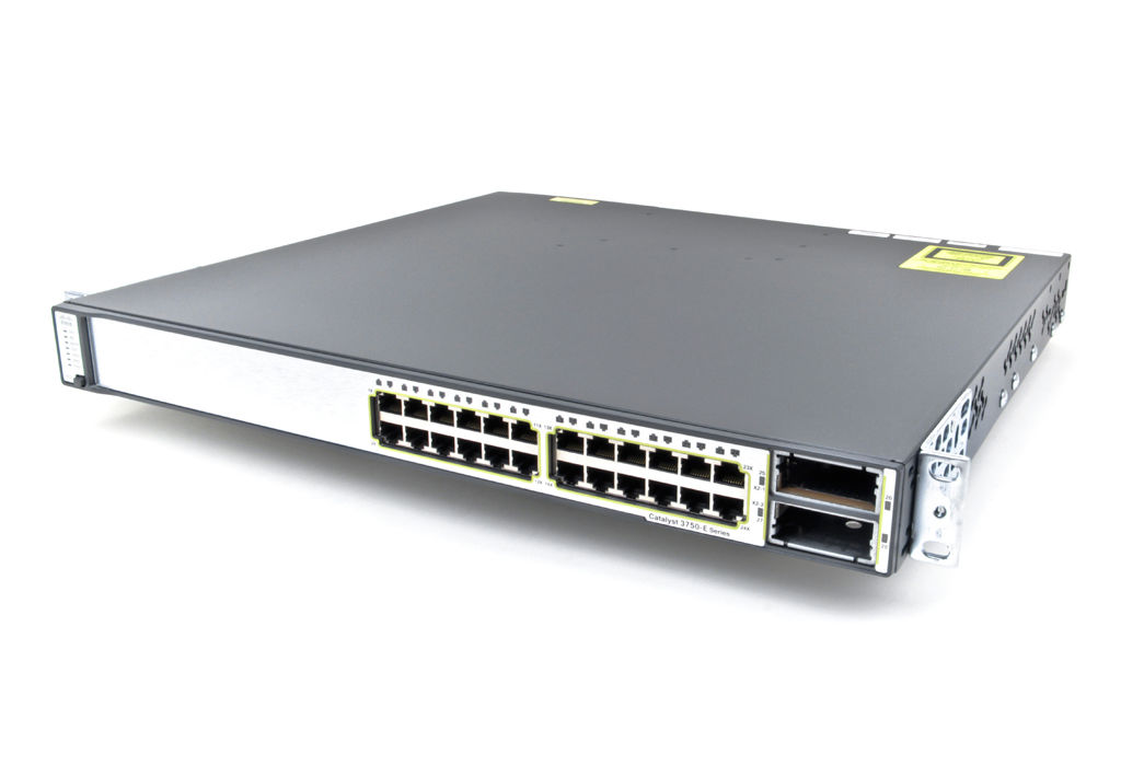 Cisco WS-C3750E24TDSD-RF | Catalyst 3750-E Series 3750E-24TD 24 x RJ-45 ...