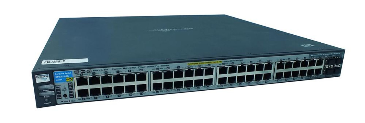 HP J8693A#ABB | ProCurve 3500 Series 3500-48G-PoE yl 44 x RJ-45 Ports ...