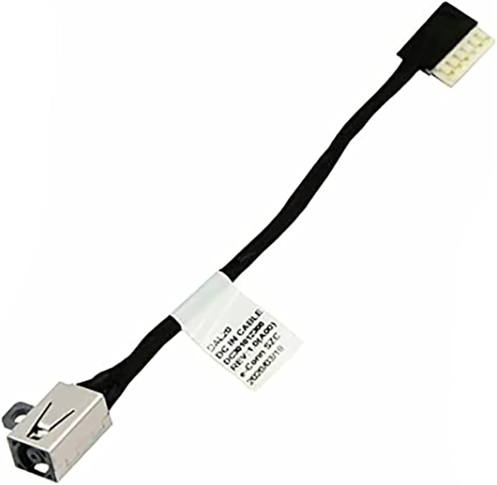 Dell 450.0A101.0001 | DC Power Jack with Cable for Latitude 14 3480 ...