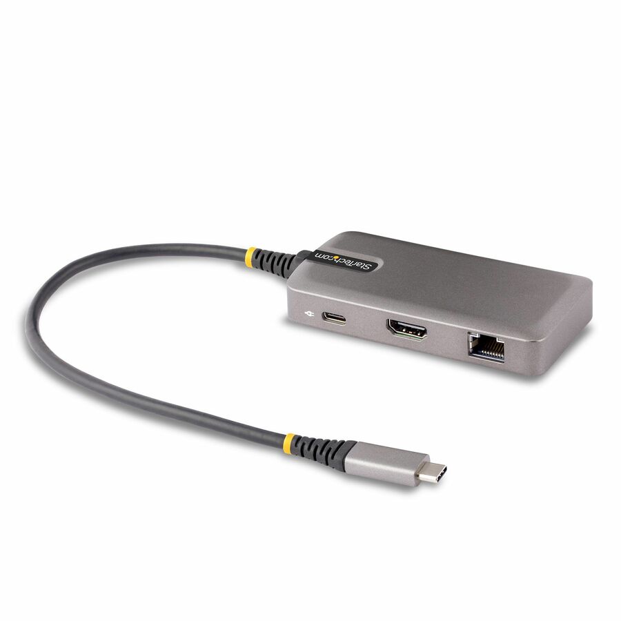 Startech 103B-USBC-MULTIPORT | USB-C 4K 60Hz HDMI HDR 2-Port 5Gbps USB ...